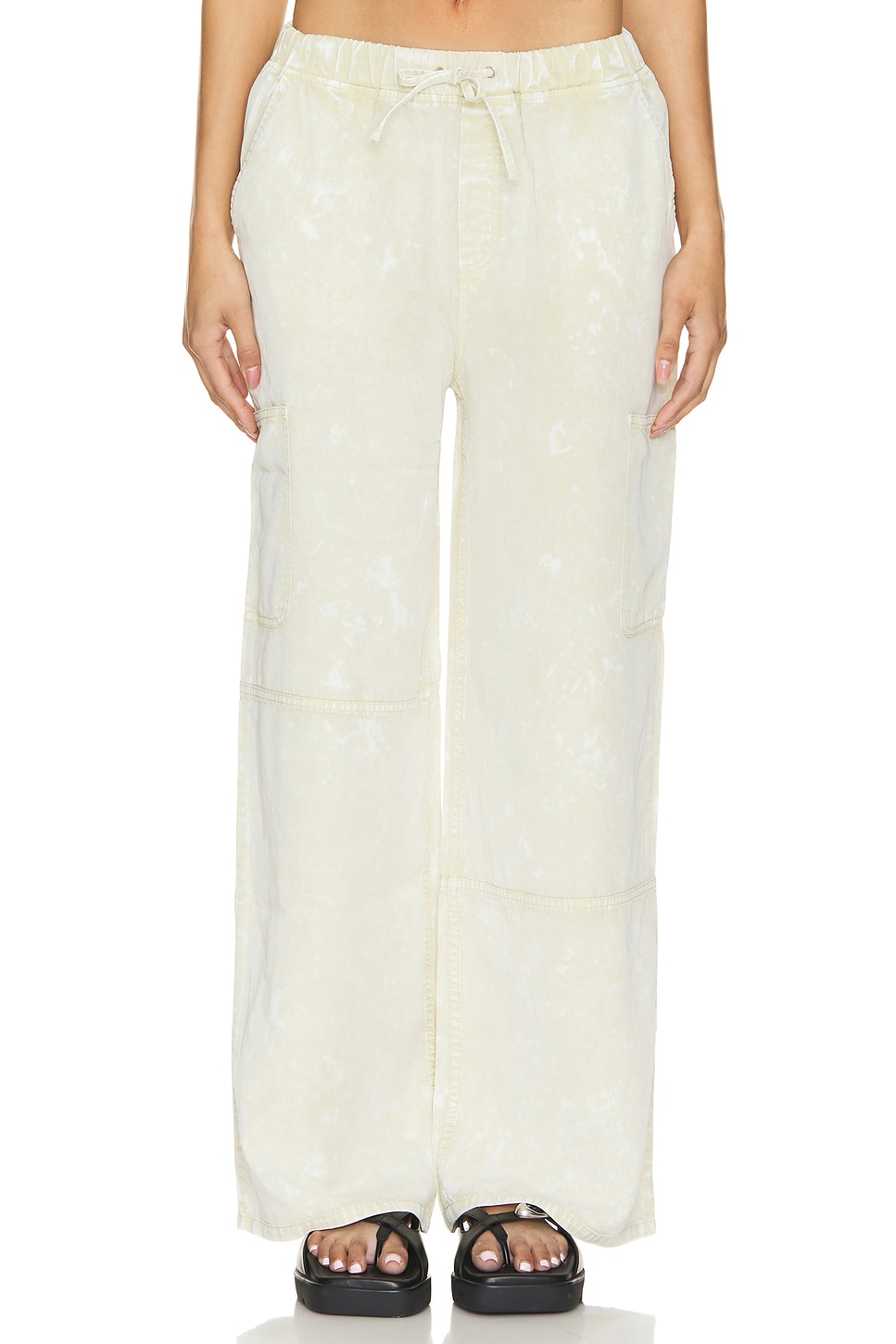 Central Park West Torrin Cargo Pant in Khaki | REVOLVE