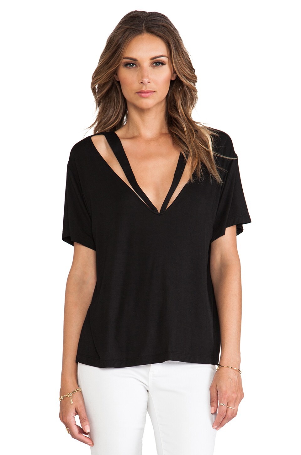 CHALK Goal Tee in Black | REVOLVE