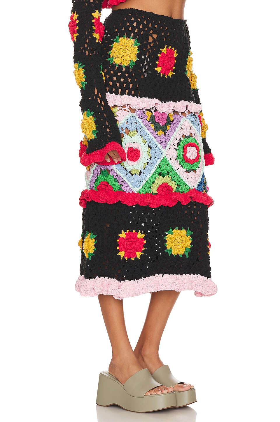 CeliaB Poleon Midi Skirt in Multi | REVOLVE