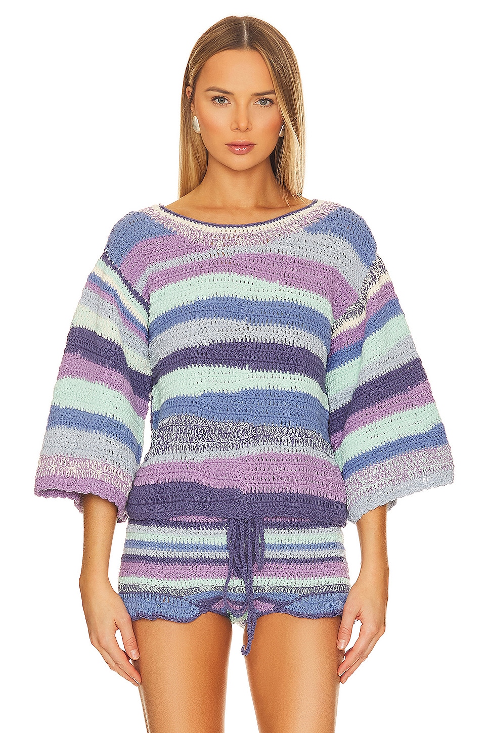 CeliaB Caspio Top in Blue | REVOLVE