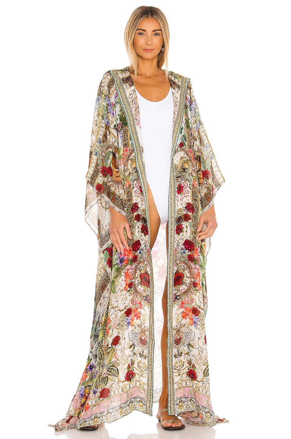 Camilla Oversized Robe in Fair Verona | REVOLVE