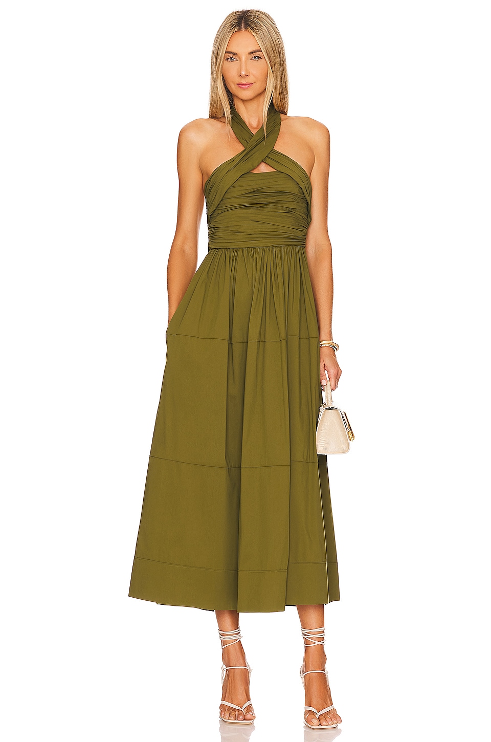 Cinq a Sept Taylen Dress in Avocado | REVOLVE