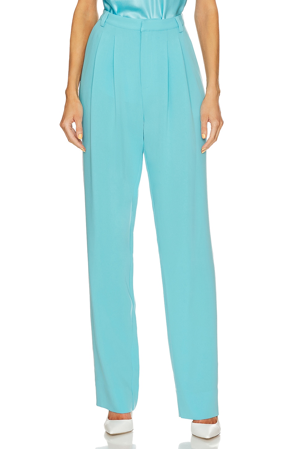 Cinq a Sept Elisabeth Pant in Cyan | REVOLVE