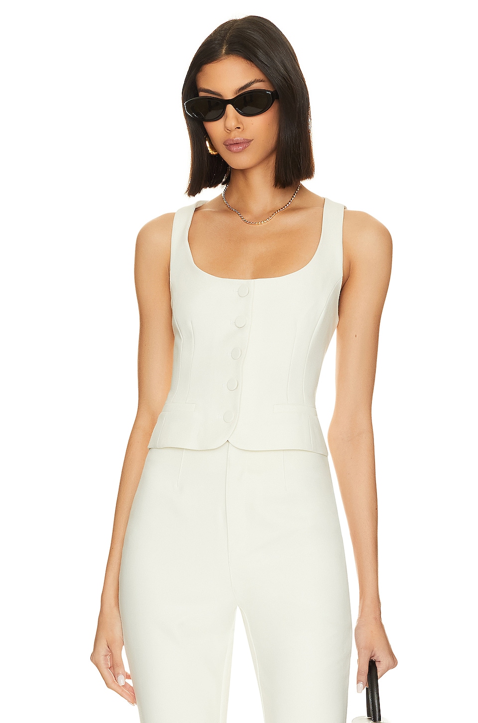 Cinq a Sept Rowena Top in Ivory | REVOLVE
