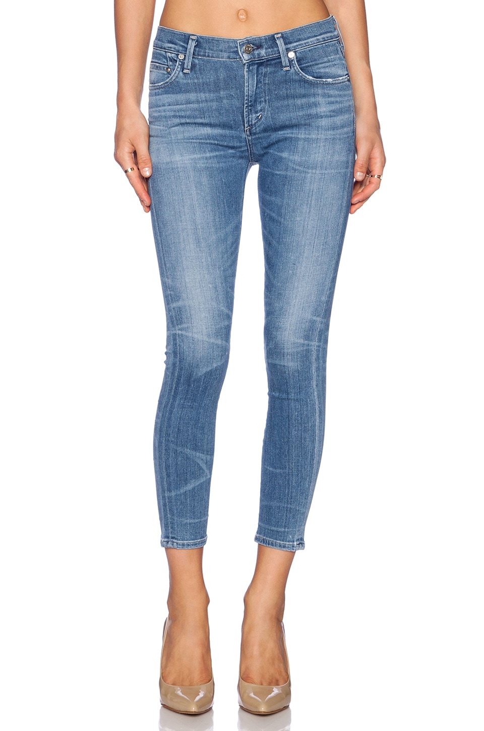 Citizens of Humanity Rocket Crop in Aura | REVOLVE