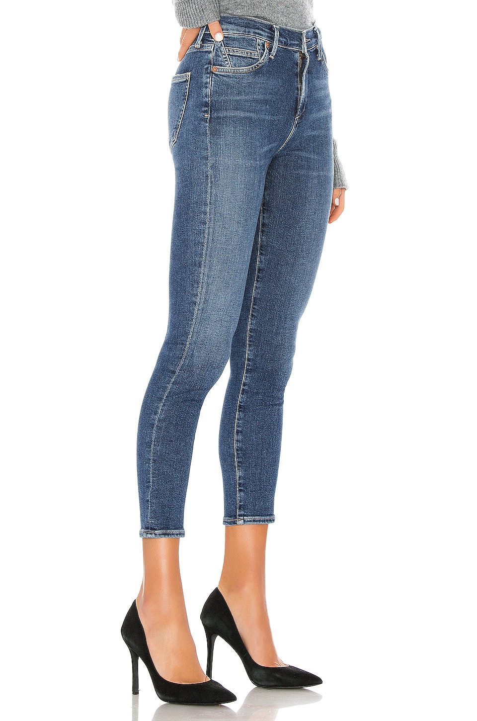 Citizens of Humanity Rocket Crop Mid Rise Skinny in Story | REVOLVE