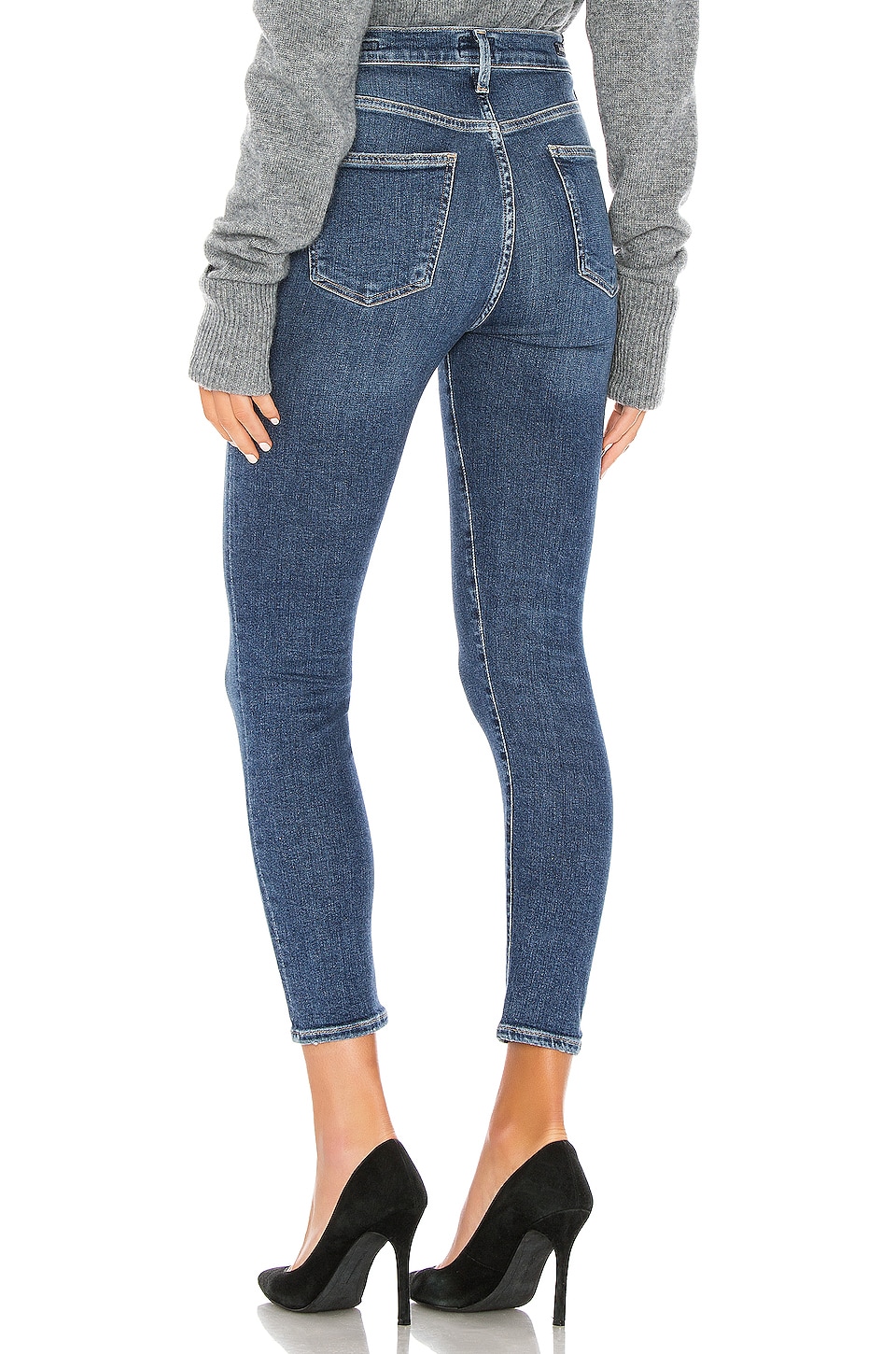 Citizens of Humanity Rocket Crop Mid Rise Skinny in Story | REVOLVE