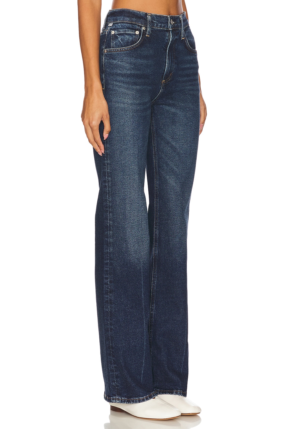 Citizens of Humanity Vidia Mid Rise Boot Jeans in Sutherland | REVOLVE