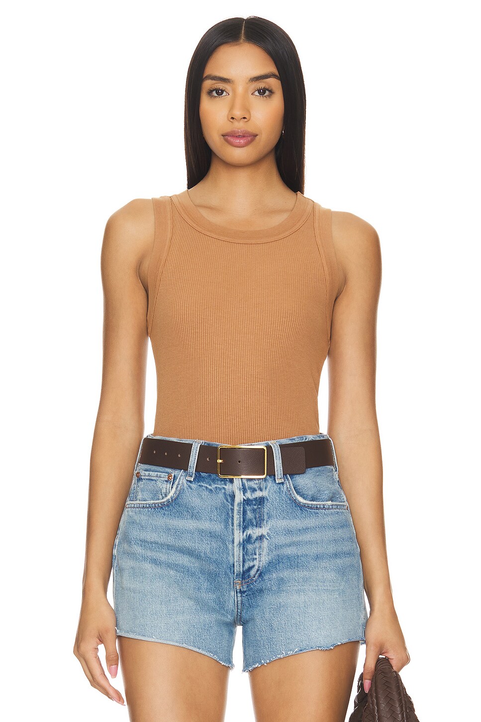 Citizens of Humanity Isabel Rib Tank in Topaz | REVOLVE