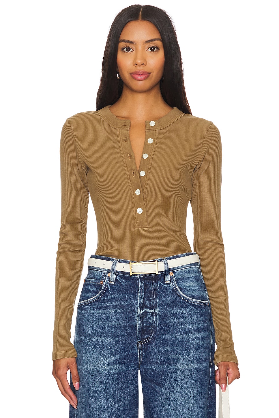Citizens of Humanity Varra Henley in Sandie | REVOLVE