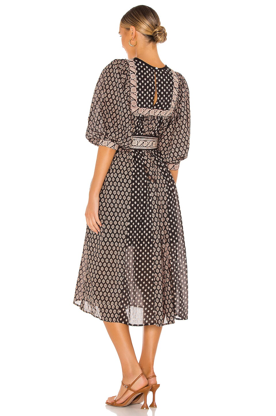 Cleobella Magdalena Midi Dress in Mix Print | REVOLVE