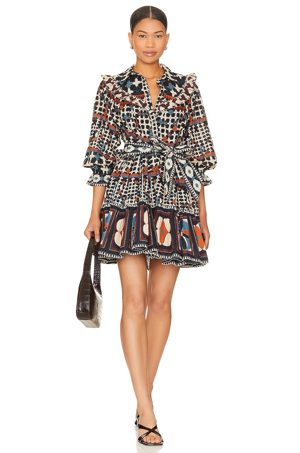 Cleobella Lotte Mini Dress in Deco | REVOLVE