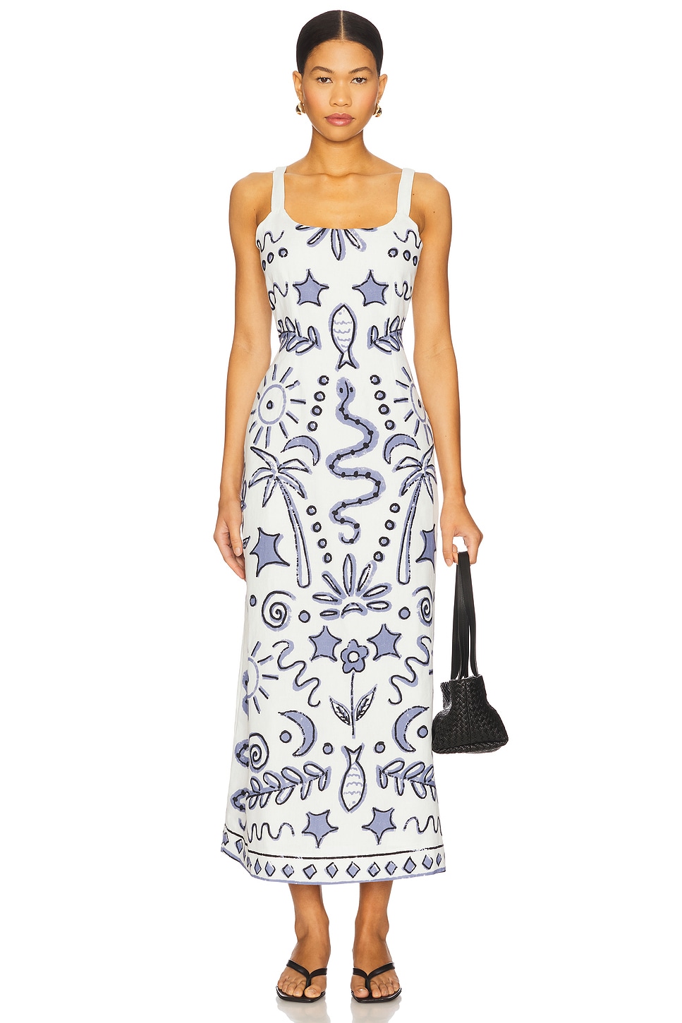 Cleobella Shelly Ankle Dress in Verona Print | REVOLVE