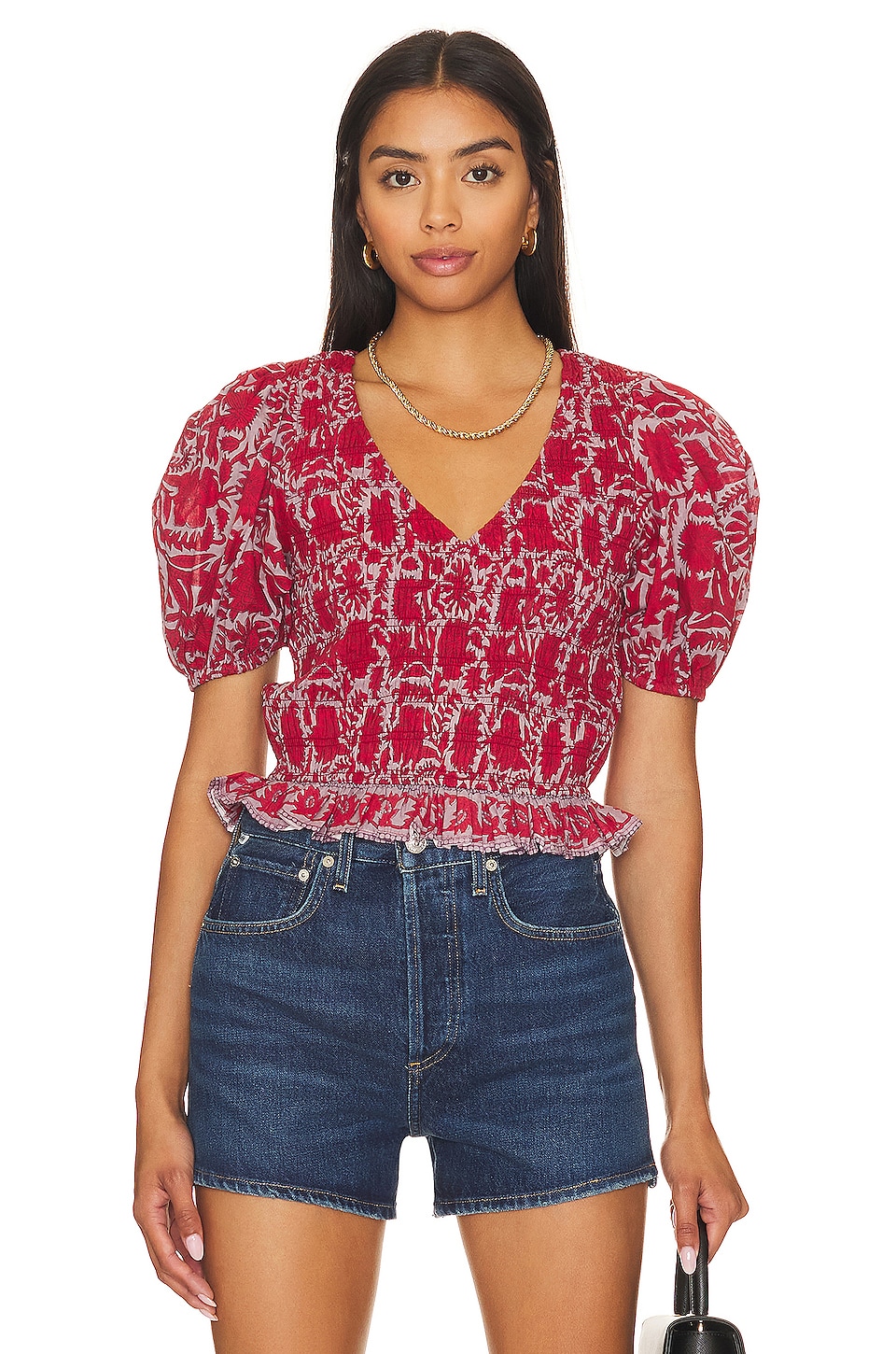 Cleobella Bella Top in Flora | REVOLVE