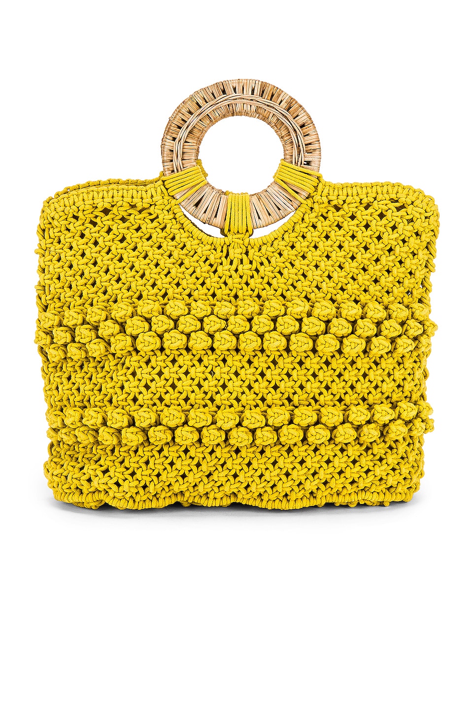 Cleobella Reed Tote in Lemon | REVOLVE