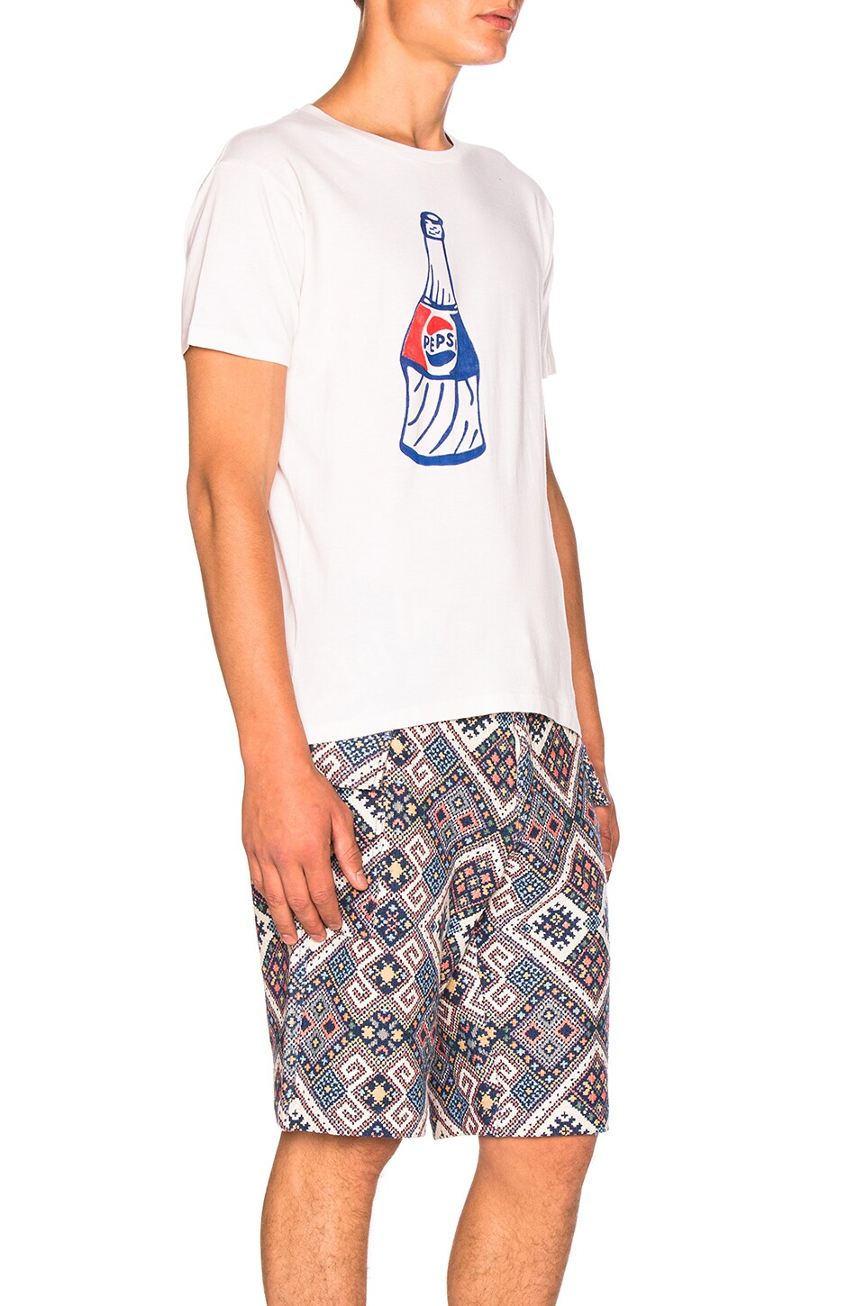 CLOT x Zoe Vance Custom Pepsi Tee in Cream | REVOLVE