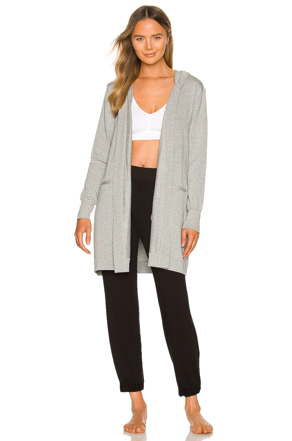 Commando Modern Lounge Robe in Heathered Gray | REVOLVE