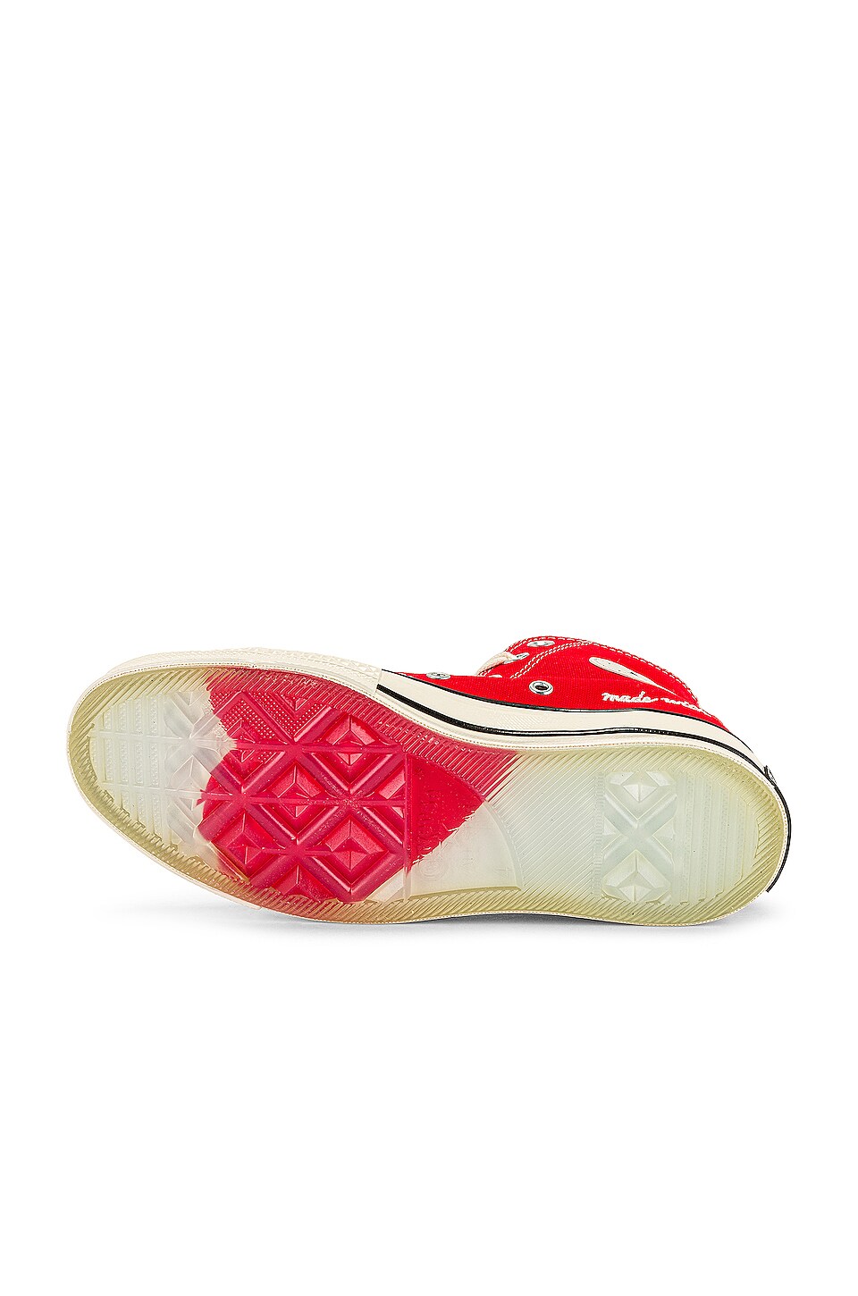 Converse Chuck 70 Hi Sneaker in University Red, Egret & Black | REVOLVE