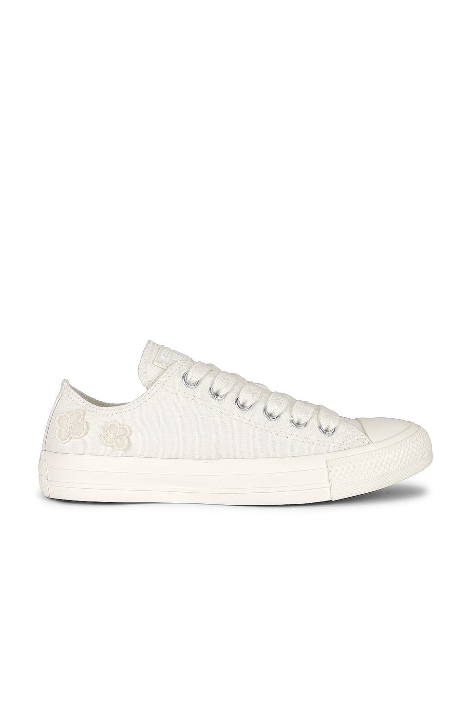 Converse Chuck Taylor All Star Sneaker in Egret & Purple | REVOLVE
