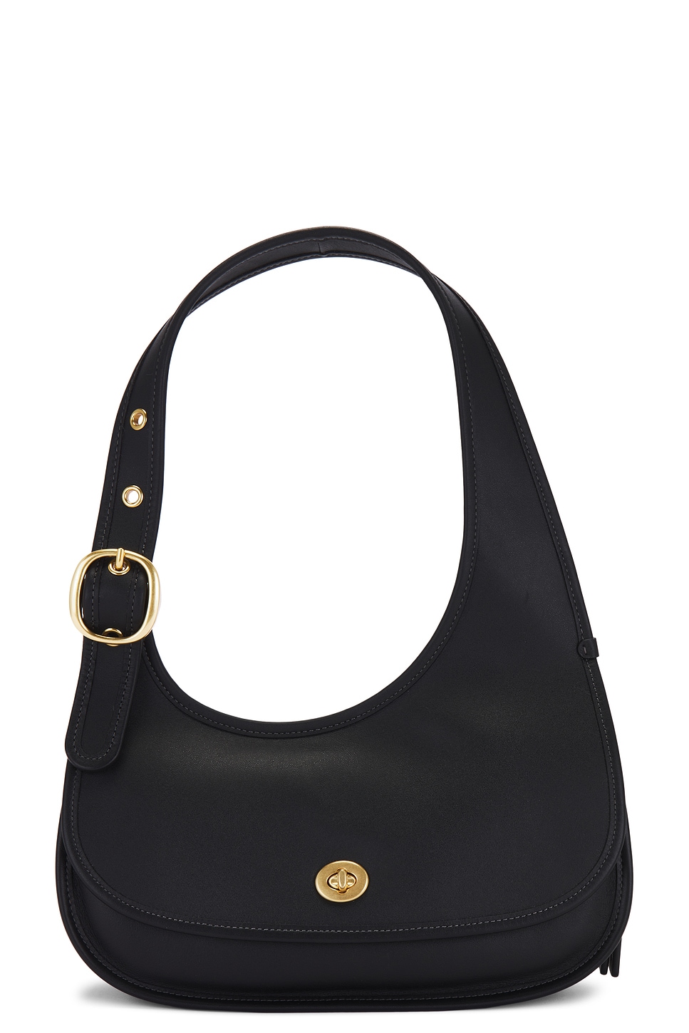 Coach Originals Cashin Carry Crescent in Black | REVOLVE