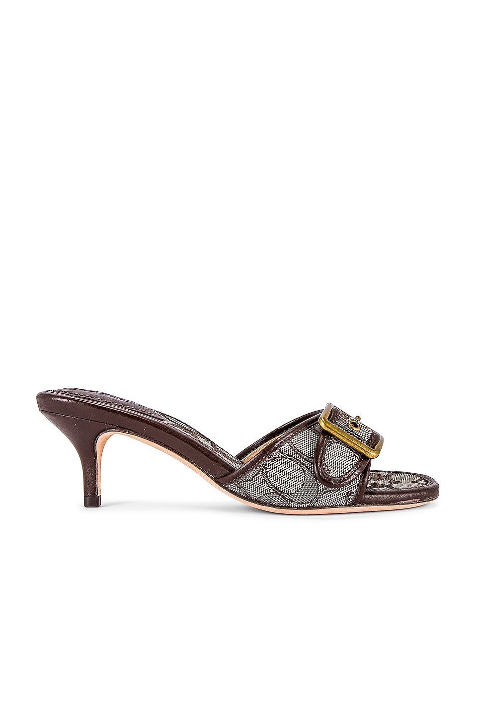 Coach Margot Sandal in Oak & Maple | REVOLVE
