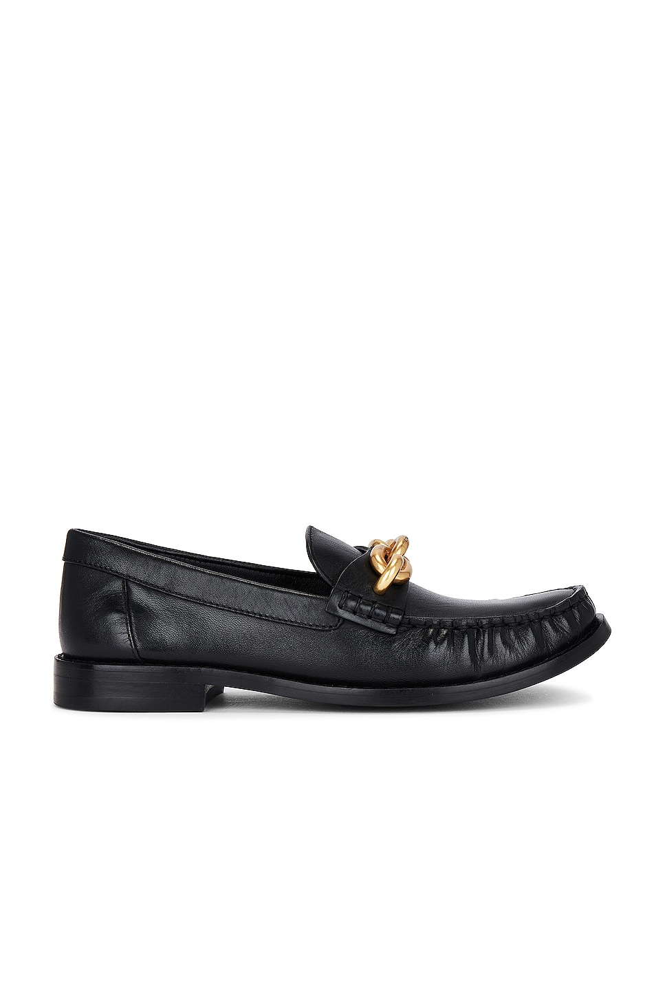 Coach Jess Loafer in Black & Gold | REVOLVE