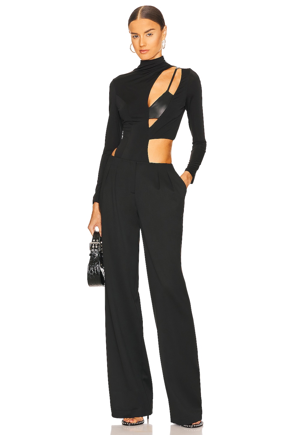 Ceren Ocak Bodysuit in Black | REVOLVE