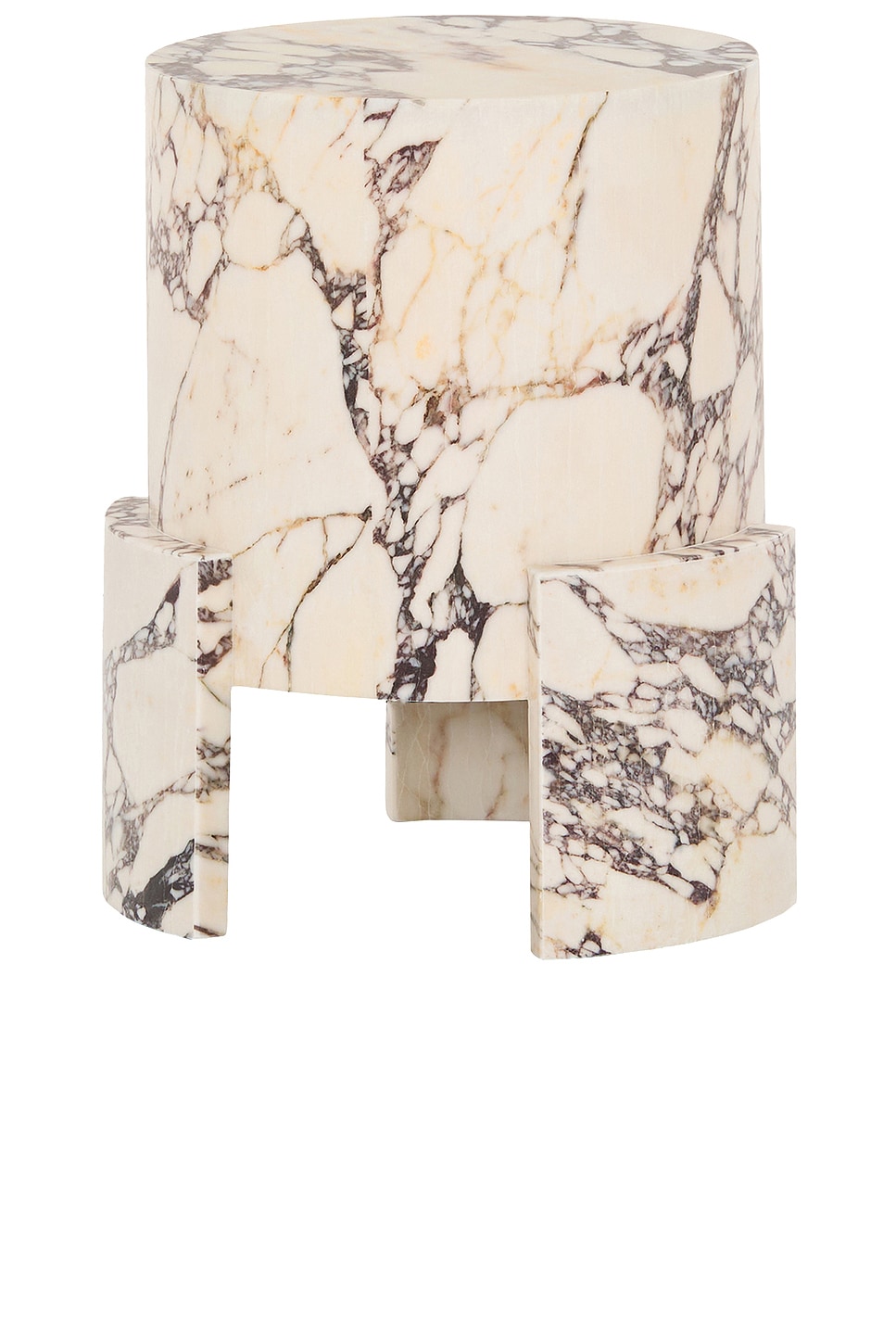 Coco Republic Tribeca Side Table in Calacatta | REVOLVE