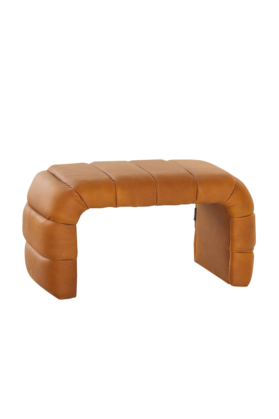 Coco Republic Westwood Bench in Small & Brown Leather | REVOLVE