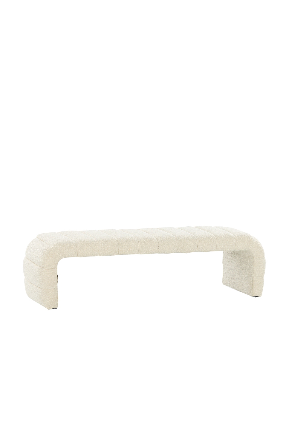 Coco Republic Westwood Bench in Ivory Boucle | REVOLVE