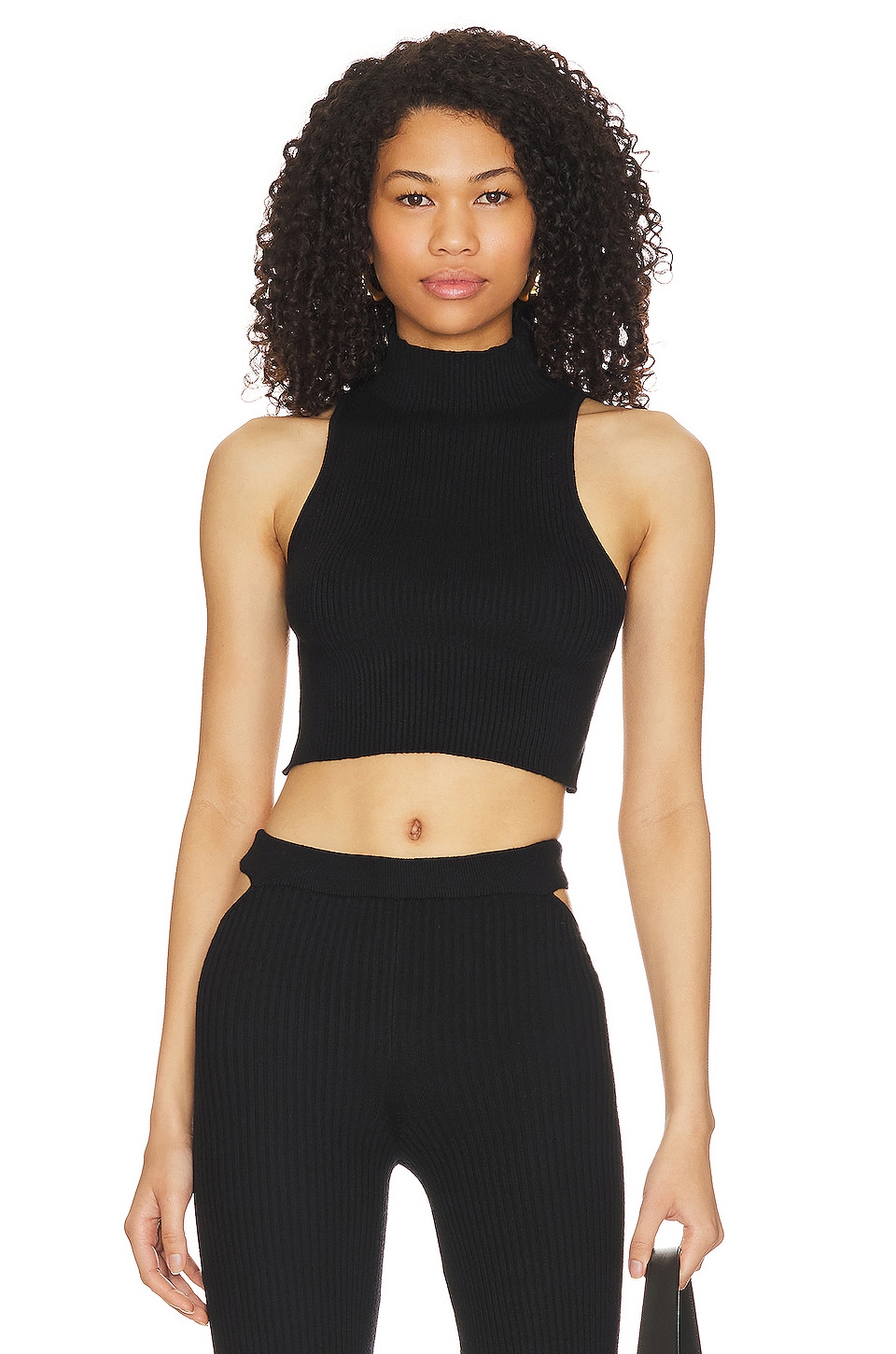 Camila Coelho Coyote Top in Black | REVOLVE