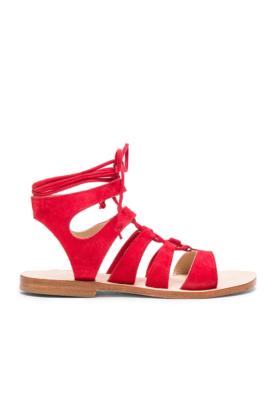 CoRNETTI Recommone Sandals in Red | REVOLVE