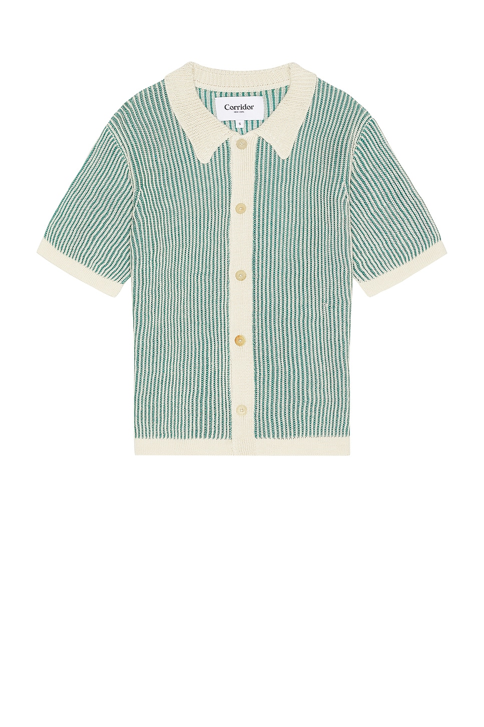 Corridor Plated Short Sleeve Shirt in Green | REVOLVE