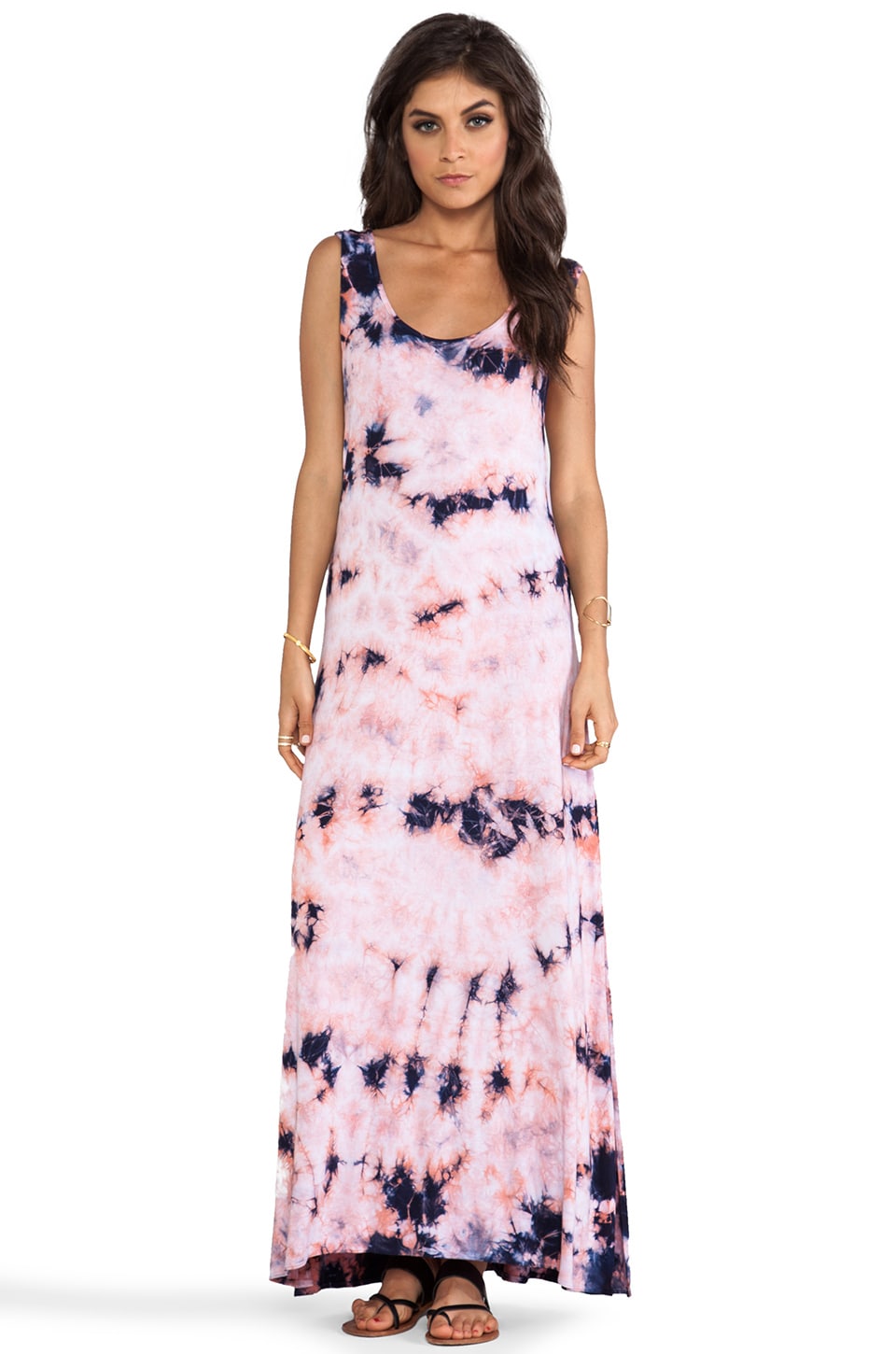 Chaser Deep Armhole Maxi Dress in Candy Tie Dye | REVOLVE