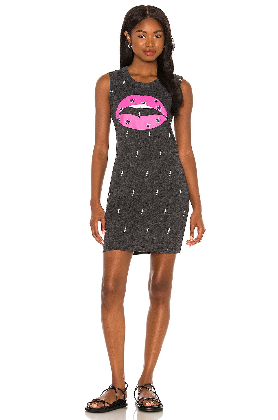 Chaser Armhole Tank Dress in Black | REVOLVE