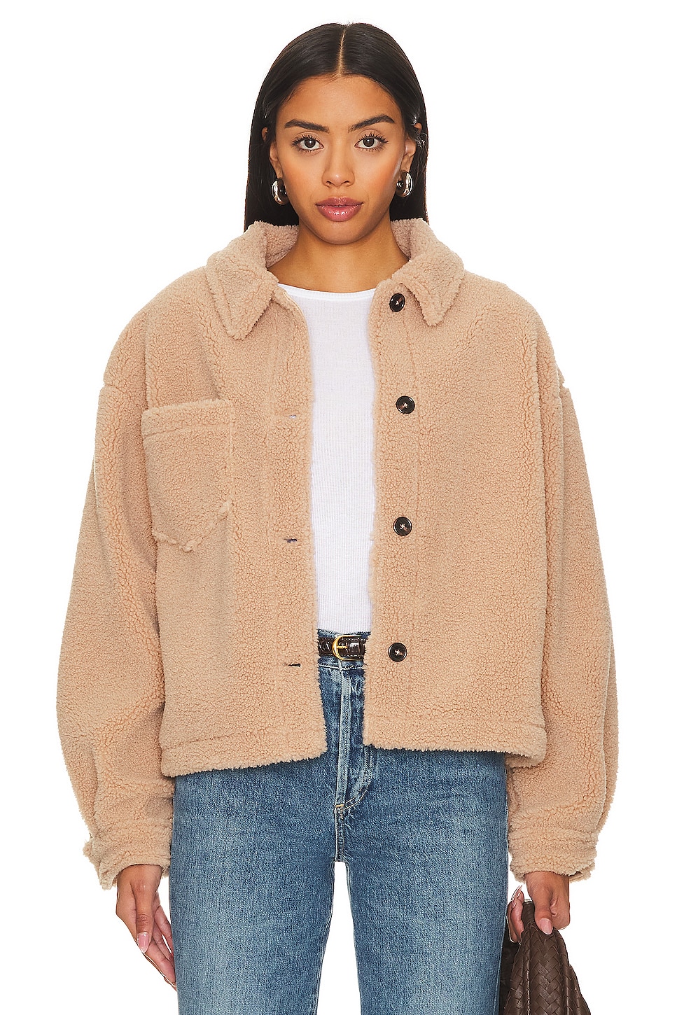 Chaser Bolt Jacket in Oatmeal | REVOLVE