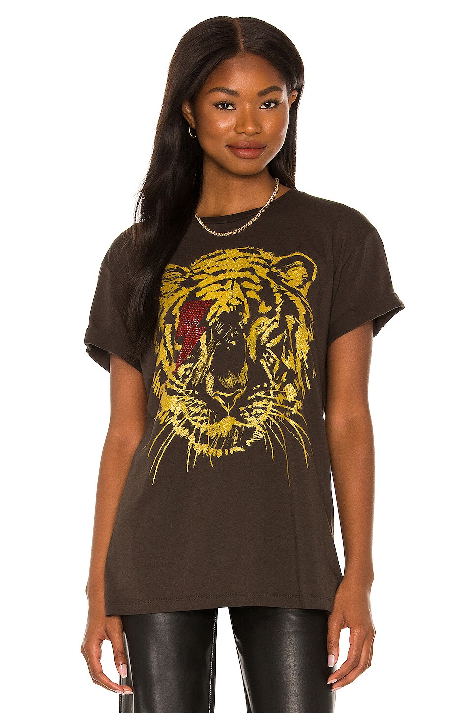 Chaser Tiger Tee in Union Black | REVOLVE