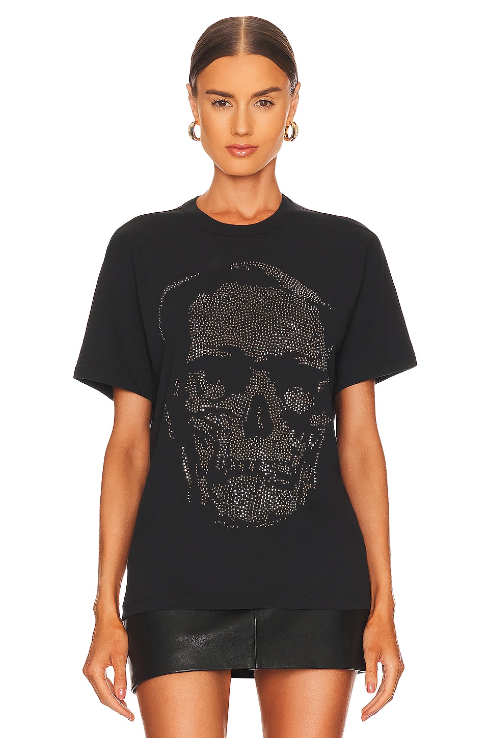 Chaser Short Sleeve Crew Tee in True Black | REVOLVE