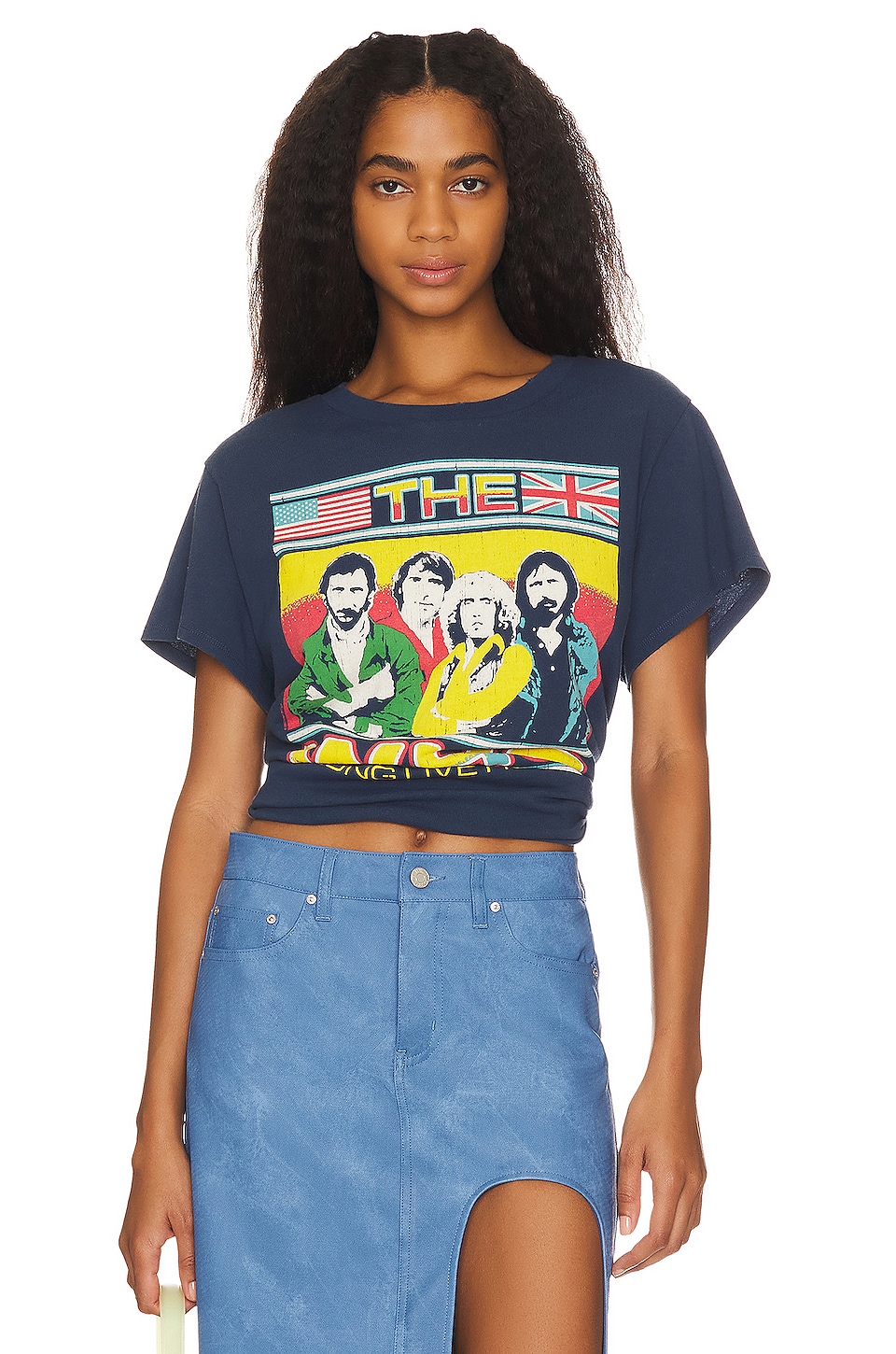 Chaser Vicious Tee in Dark Denim | REVOLVE