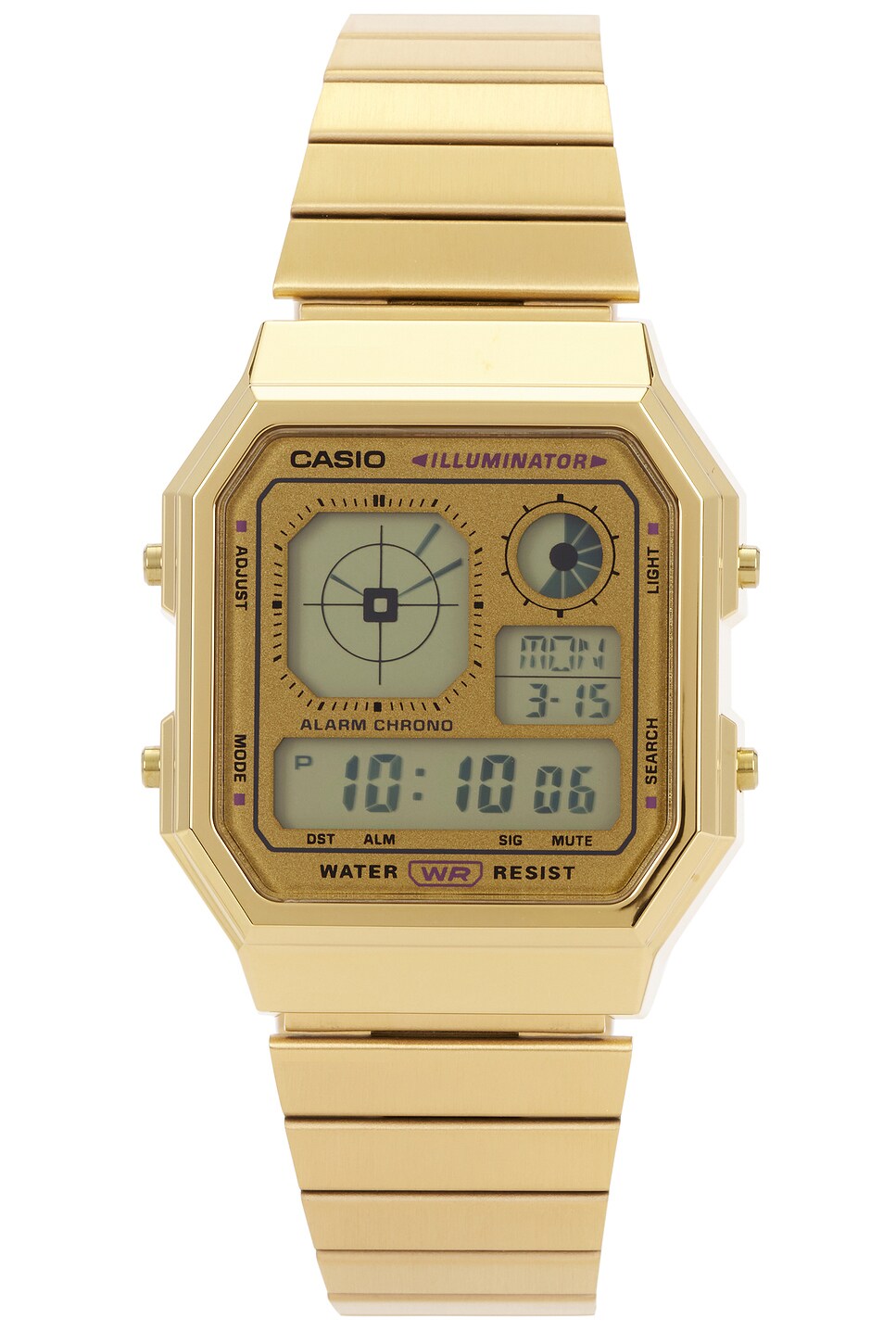 Casio A130 Series Watch in METAL GOLD | REVOLVE