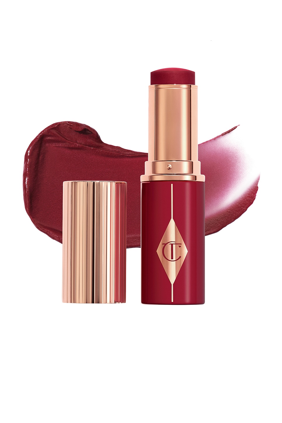 Charlotte Tilbury Unreal Lip + Cheek Glow Blush Stick with Hyaluronic ...