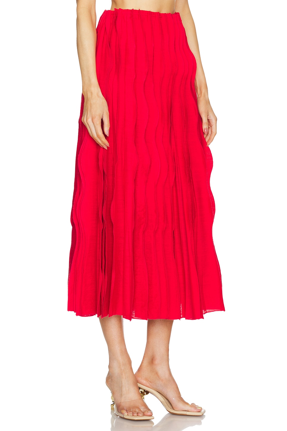Cult Gaia Jaylin Skirt in Lollipop | REVOLVE