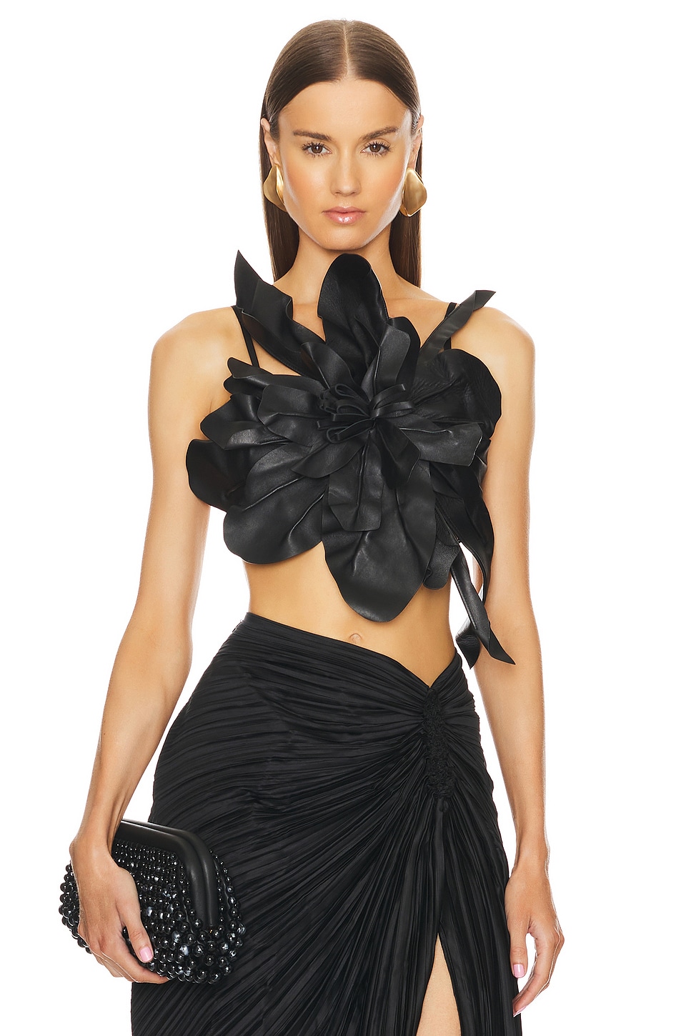 Cult Gaia Gabriela Top in Black | REVOLVE