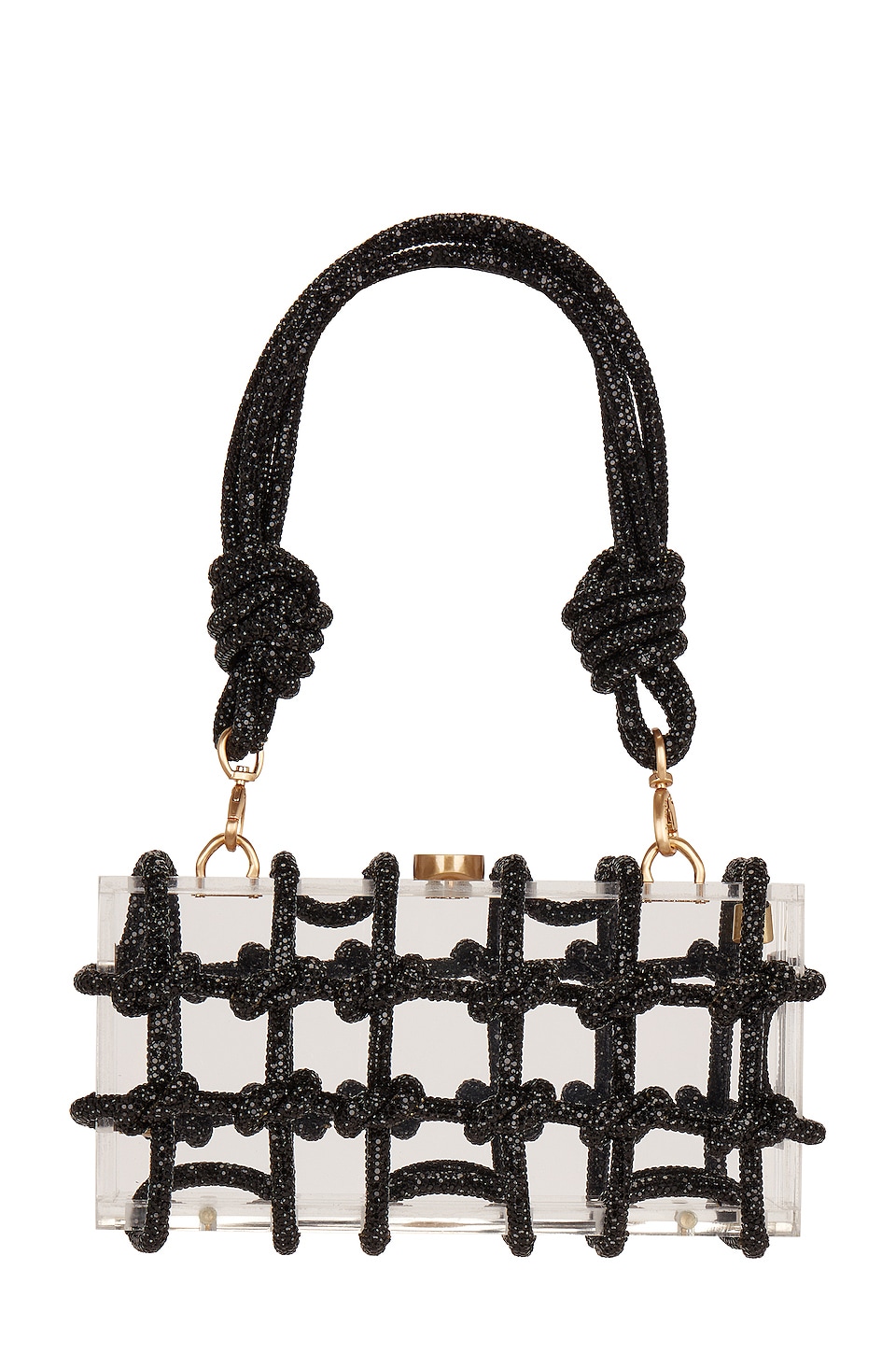 Cult Gaia Bess Shoulder Bag in Black | REVOLVE