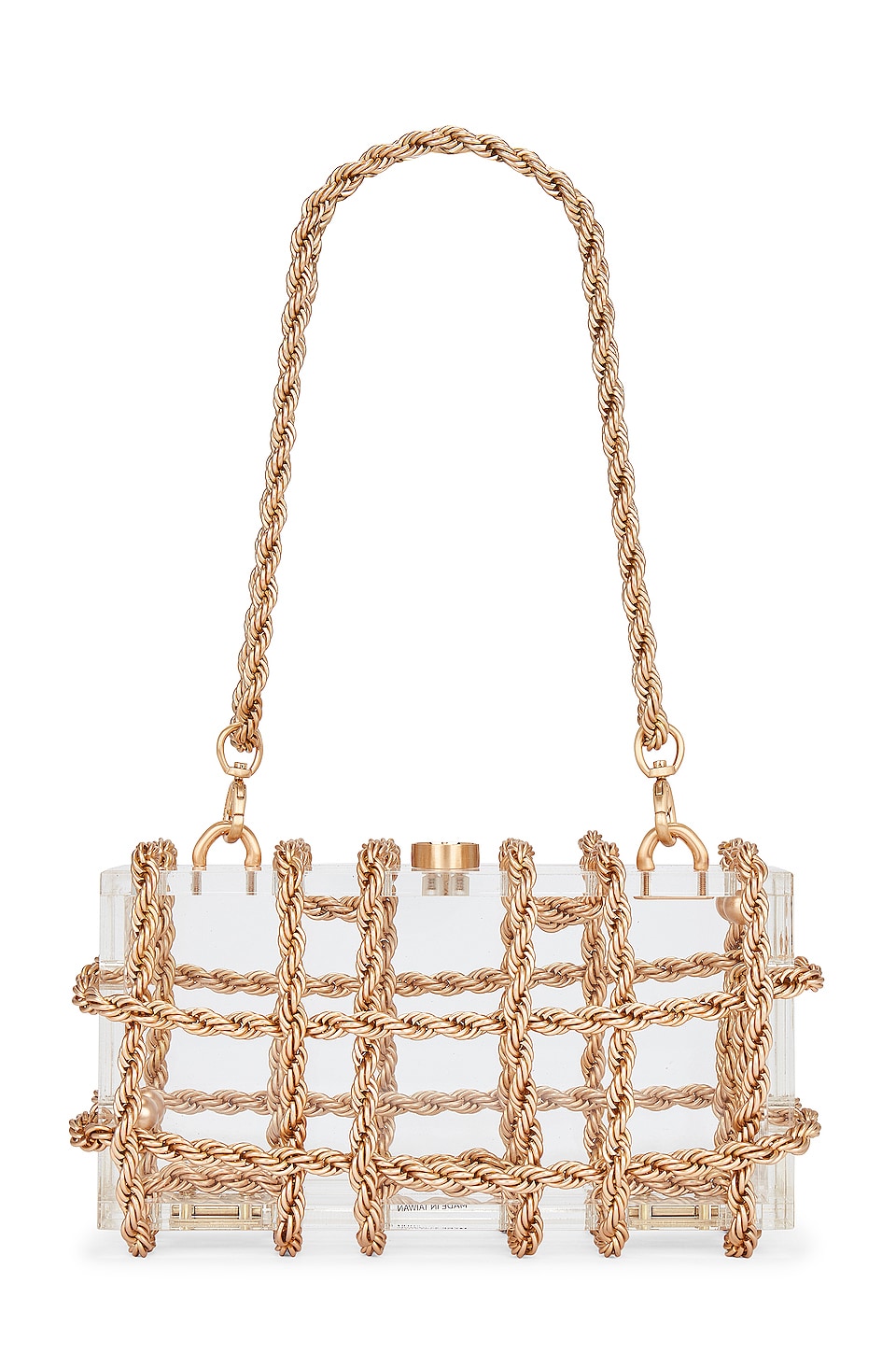 Cult Gaia Bess Shoulder in Brushed Brass | REVOLVE