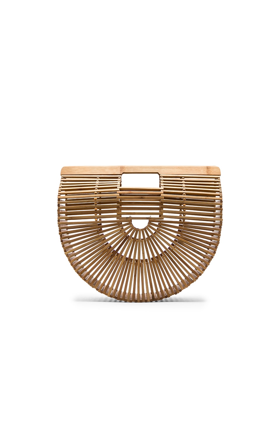 Cult Gaia Large Gaias Ark Bag in Chestnut | REVOLVE