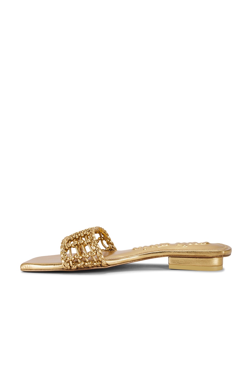 Cult Gaia Maya Sandal in Brass | REVOLVE