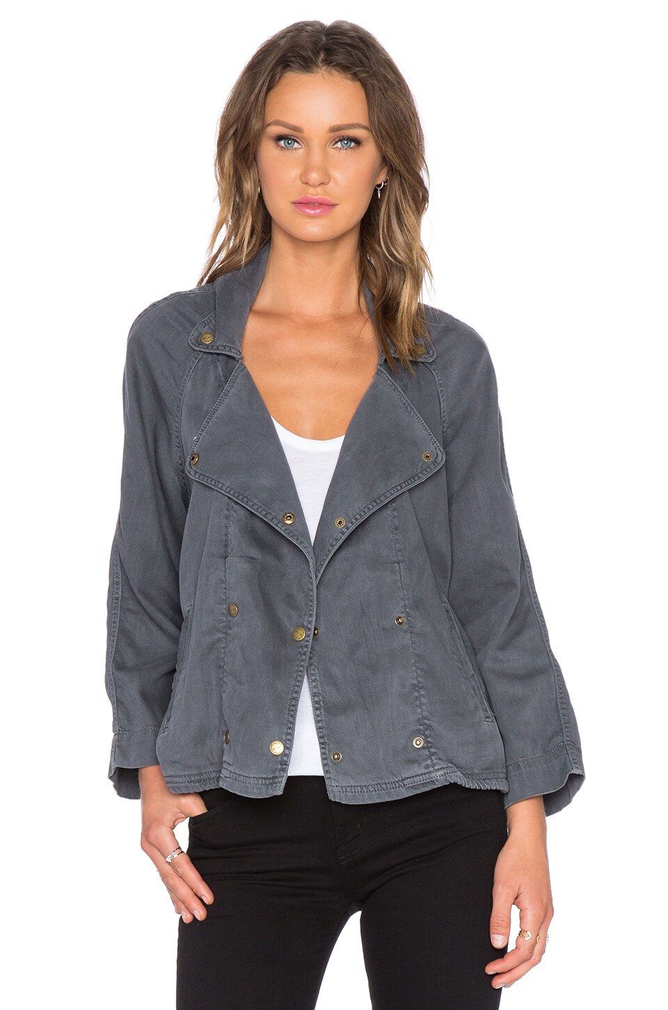 Current/Elliott The Conductor Jacket in Castle | REVOLVE