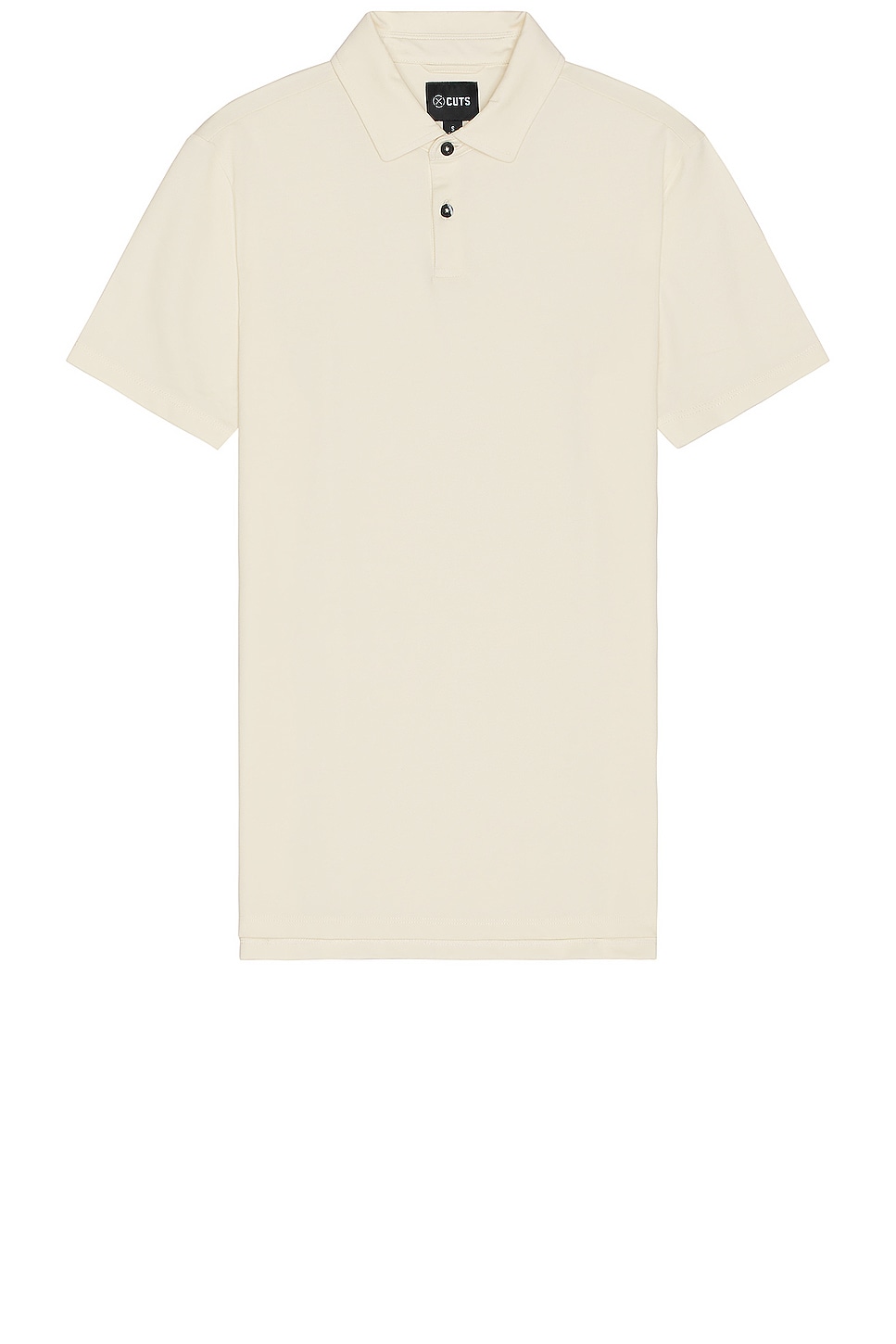 Cuts Coz Split Hem Polo in Ivory | REVOLVE