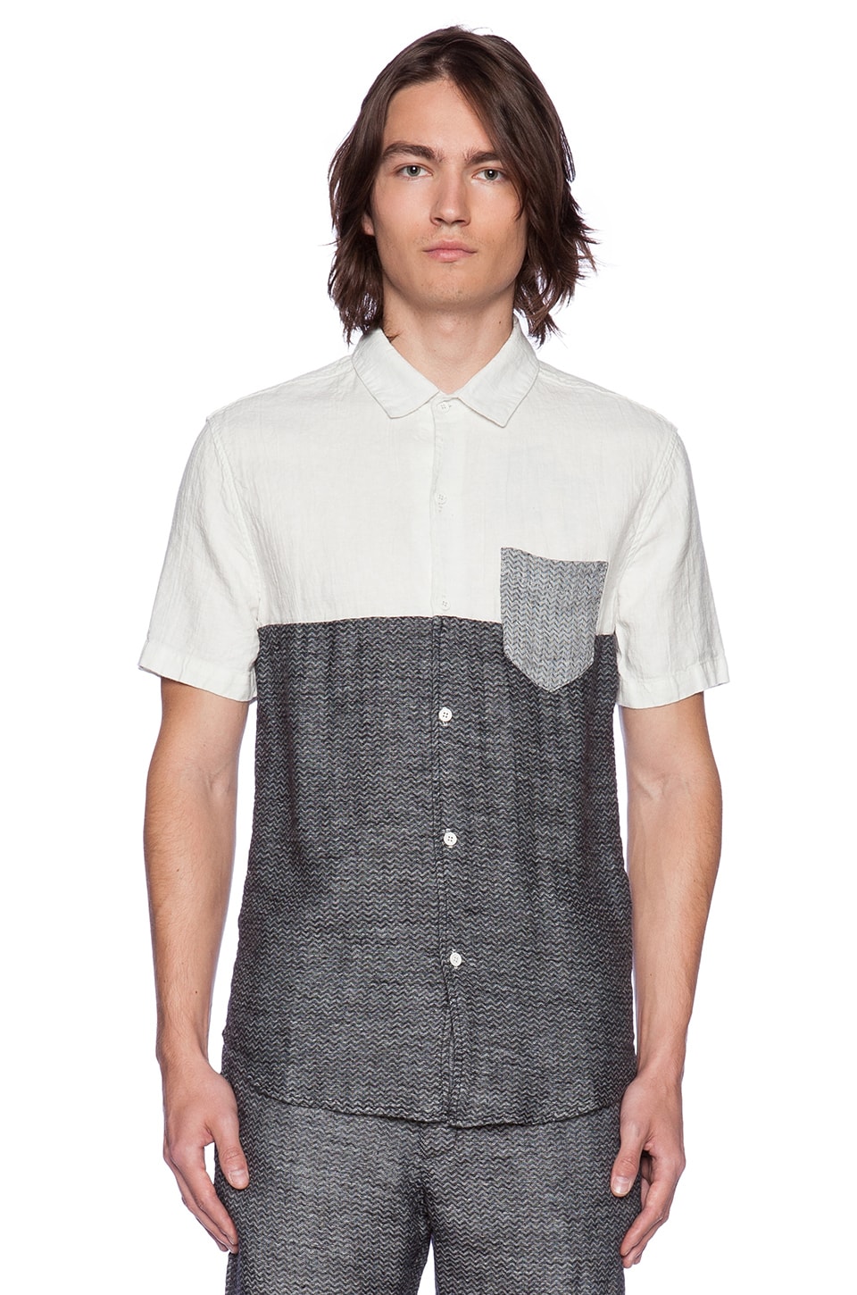 CWST Chevron Shirt in Black | REVOLVE